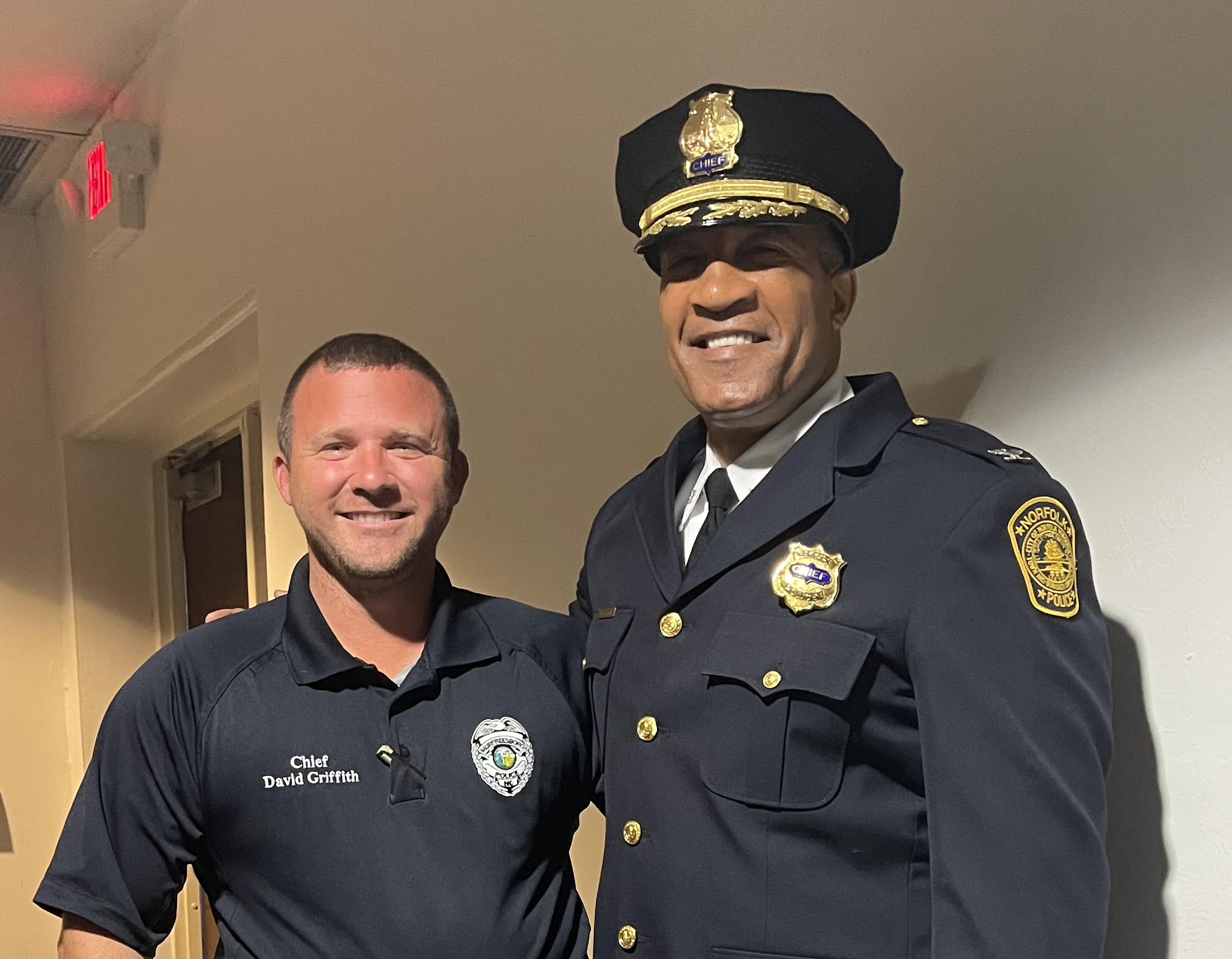 Norfolk Police Chief Larry Boone Visits Chowan University | Chowan ...