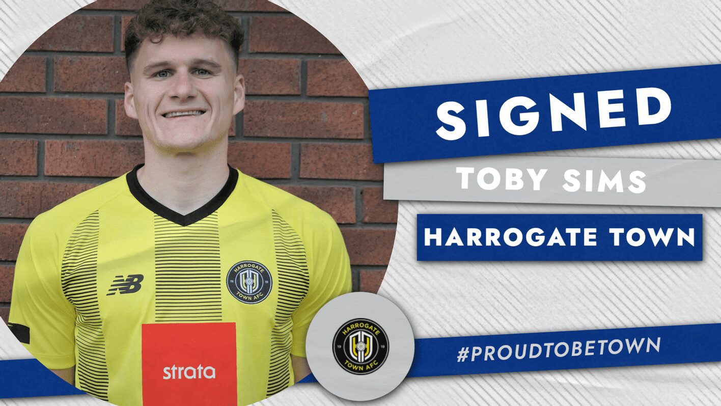 Toby Sims Signs With Harrogate Town AFC | Chowan University