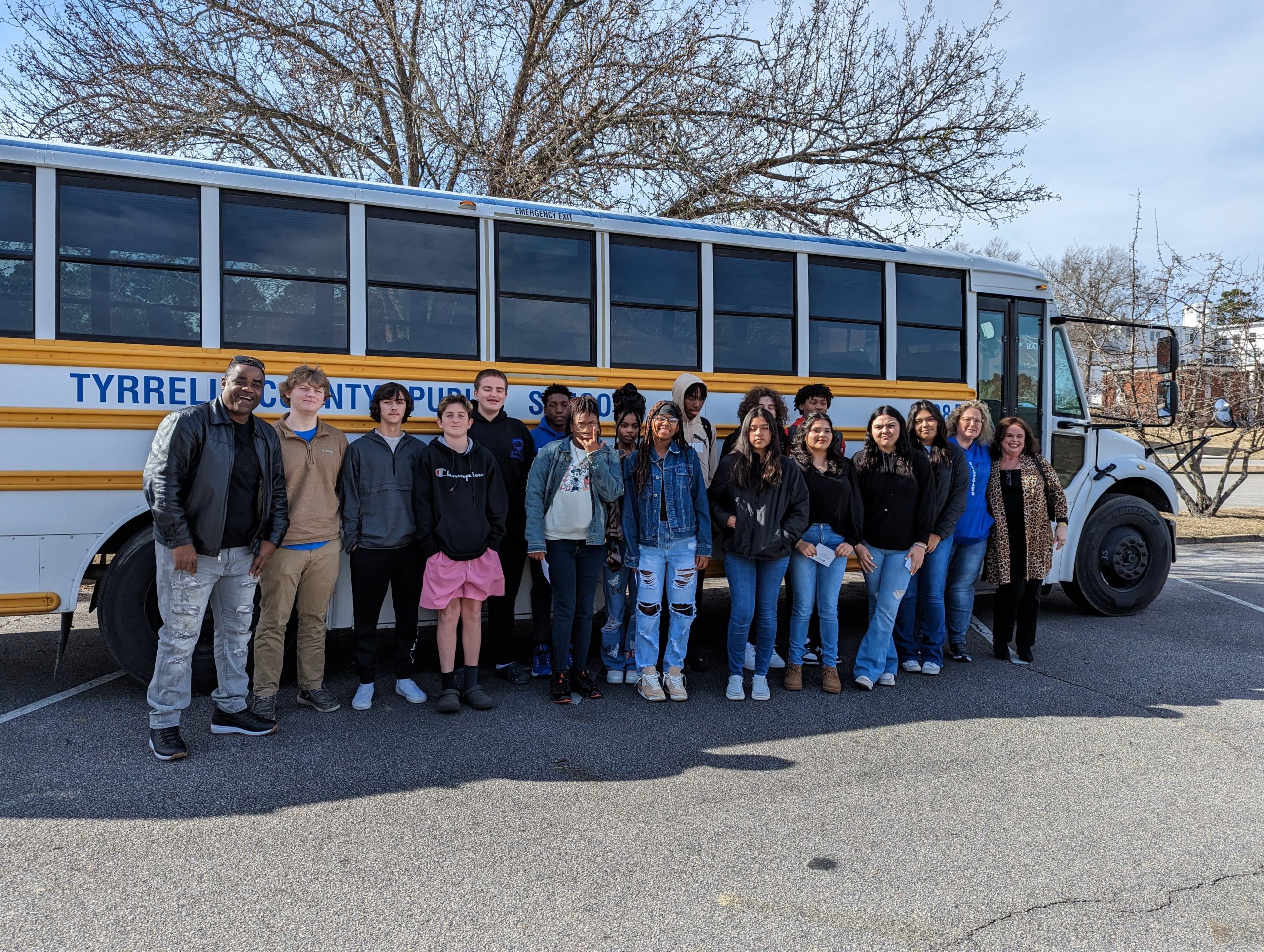 Local Schools Visit and Cheer on the Hawks | Chowan University