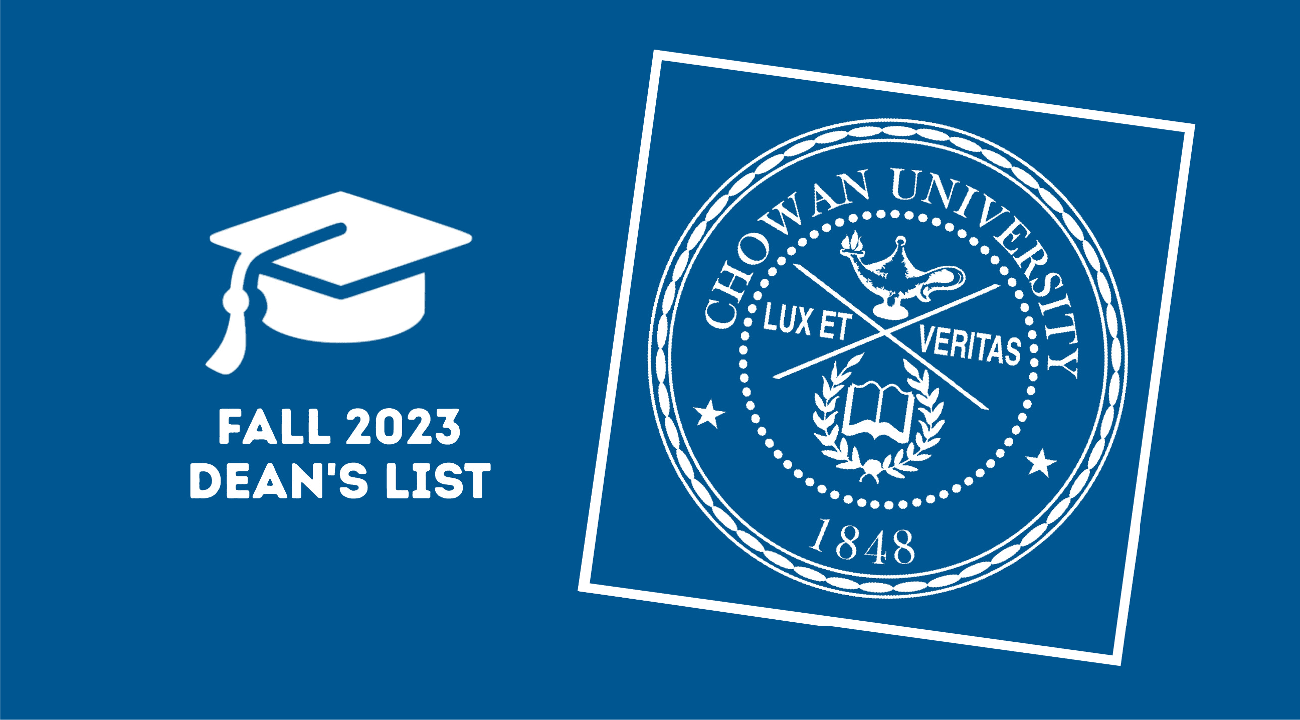 Provost Announces 2023 Dean’s List | Chowan University