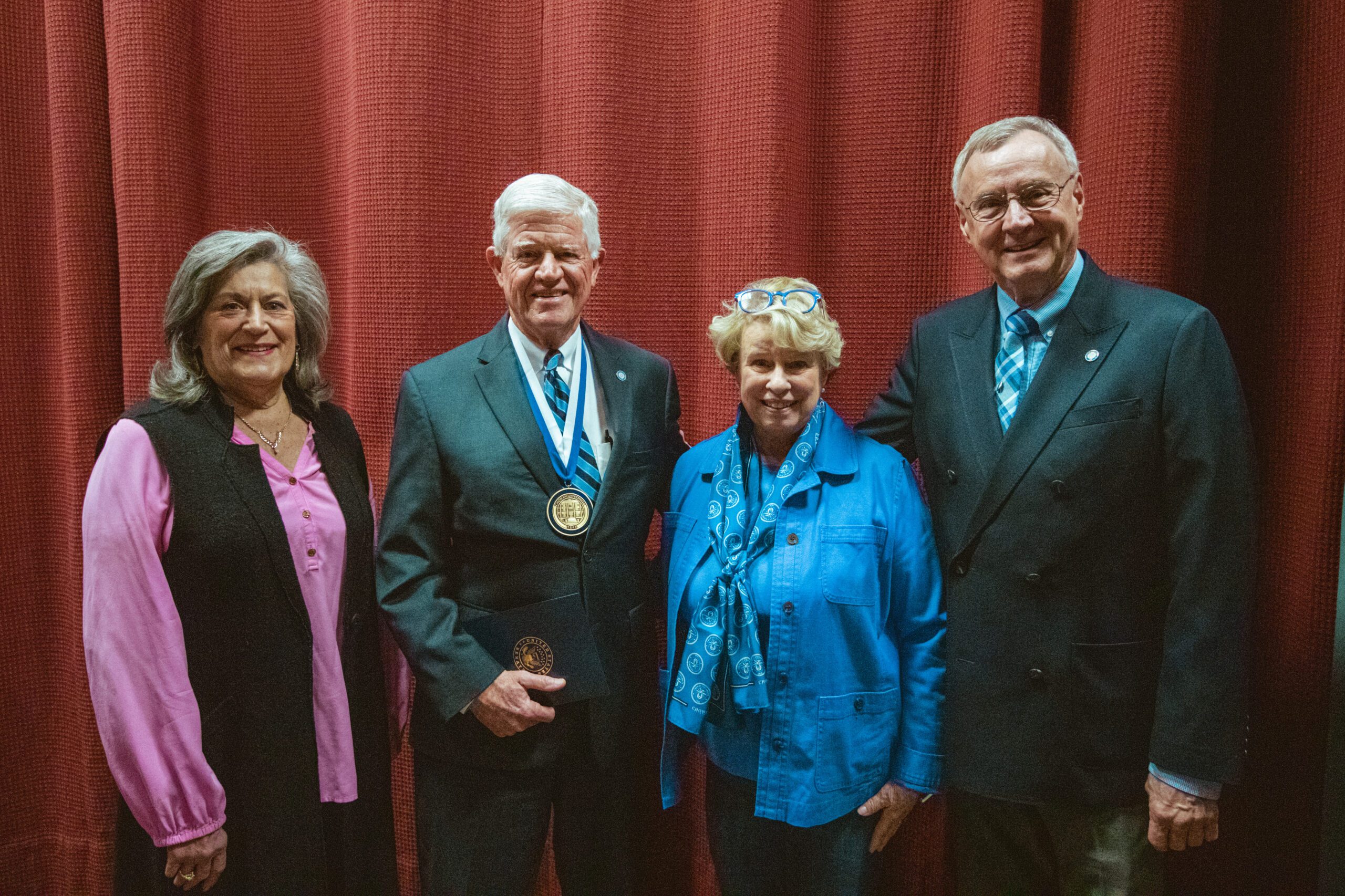Interim President Chuck Taylor Honored with Spirit of Chowan Award | Chowan University