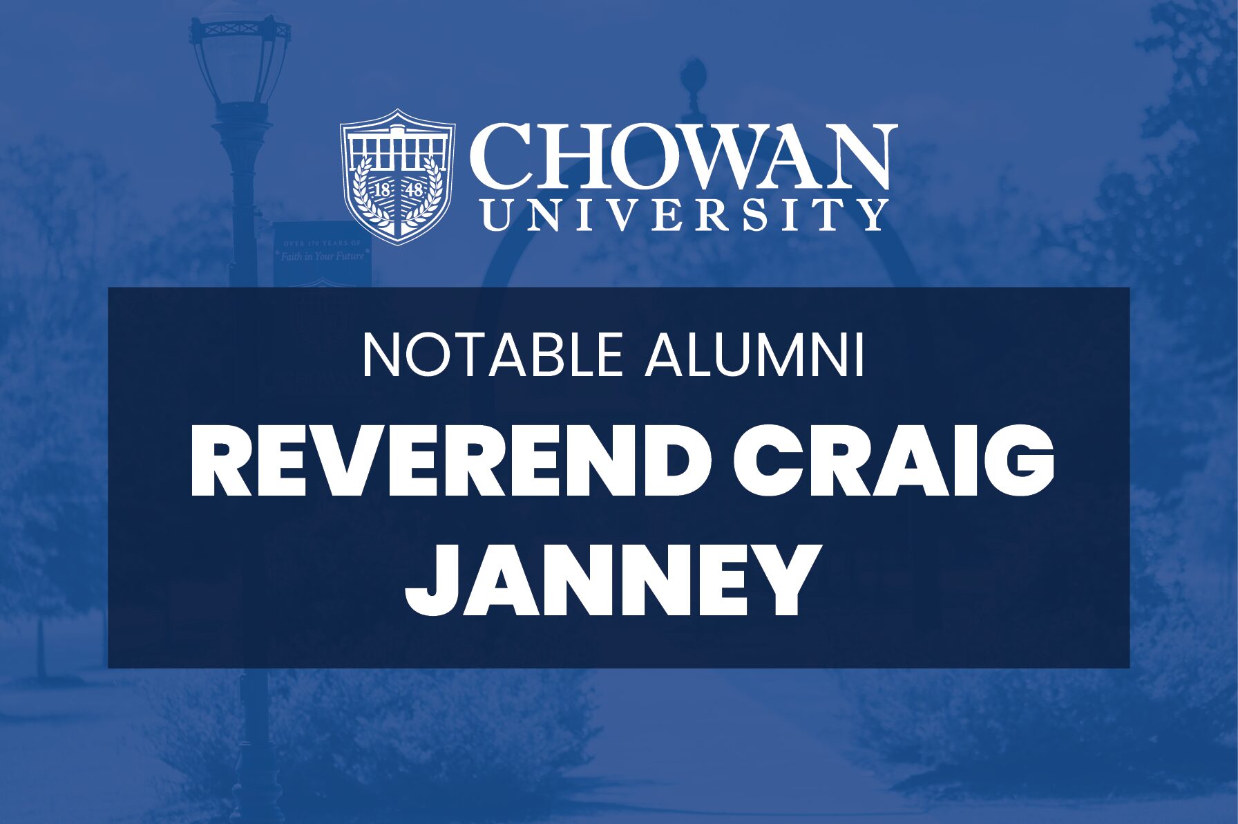 Reverend Craig Janney - Most Notable Alumni | Chowan University