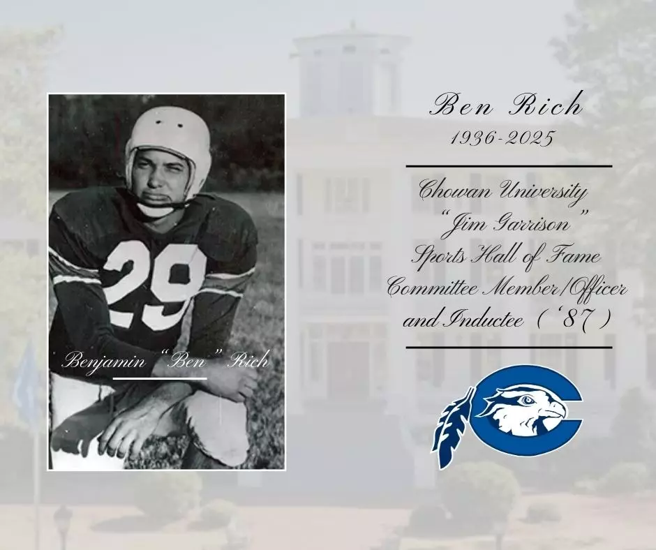 Dedicated Chowan University Hall of Famer, Ben Rich, Succumbs over ...