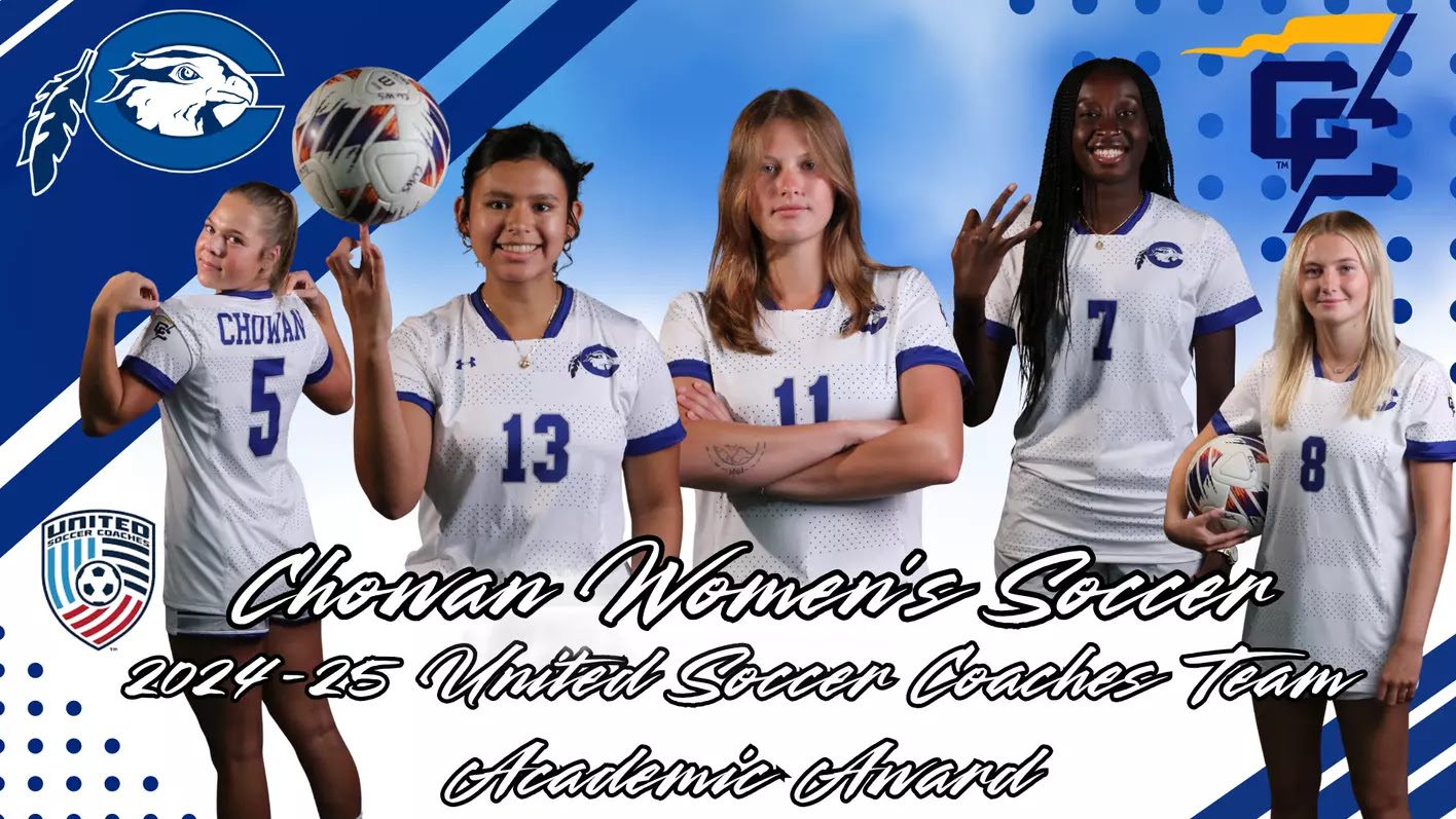 CU Women's Soccer Earns USC Team Academic Award | Chowan University